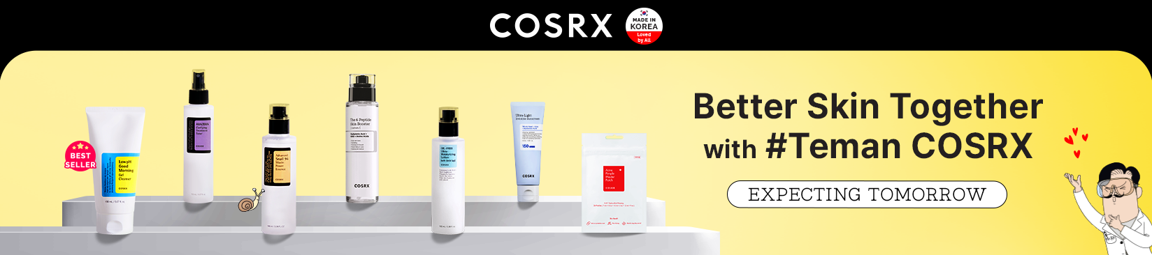 Dapatkan Produk COSRX Termurah dan Terlengkap - Sociolla