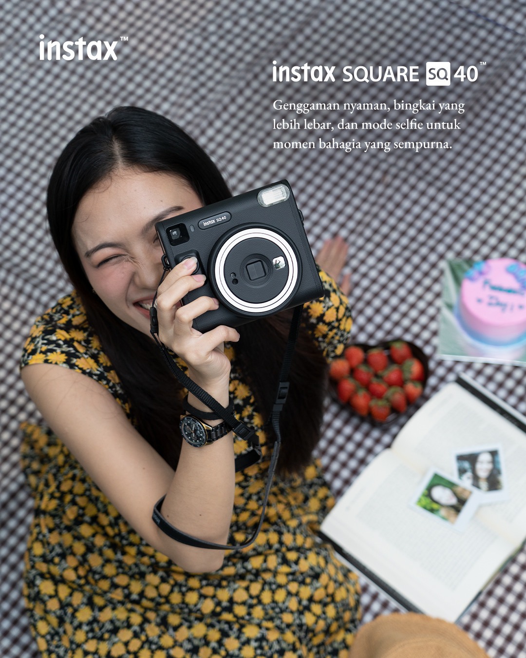 Instax SQ40, Kamera Estetik dengan Teknologi Canggih untuk Gen-Z ...