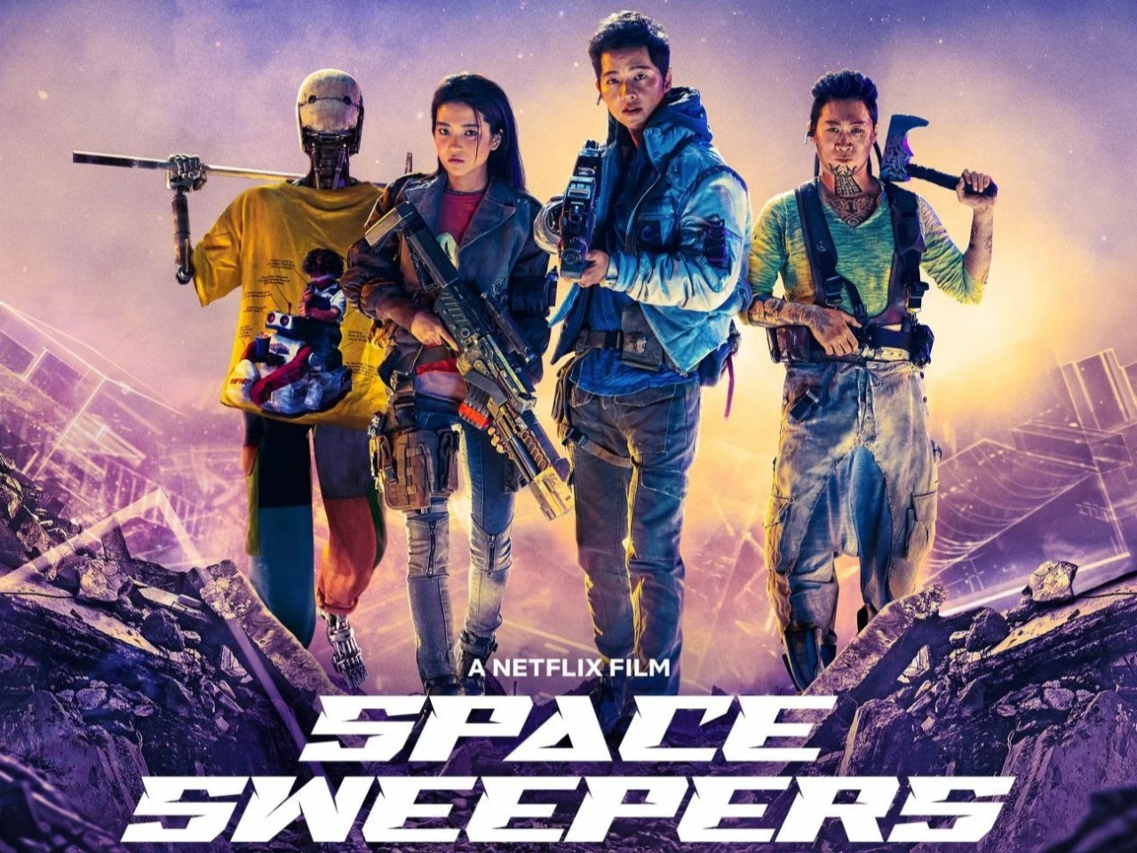 Review Film: Space Sweepers, Aksi Pasukan Pembersih Luar Angkasa yang ...