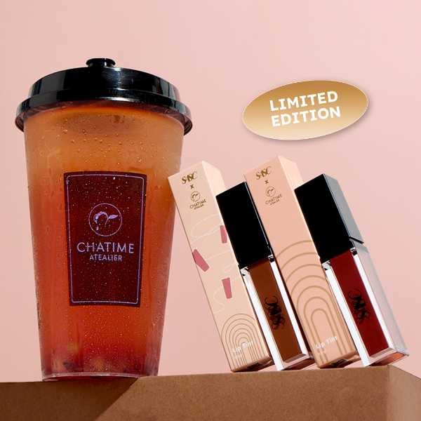 Kolaborasi Unik Best Seller Lip Tint SASC x Chatime Atealier - Beauty ...