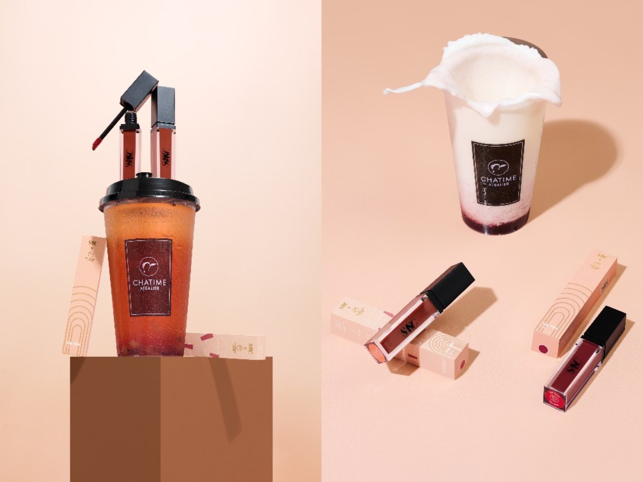 Kolaborasi Unik Best Seller Lip Tint SASC x Chatime Atealier - Beauty ...