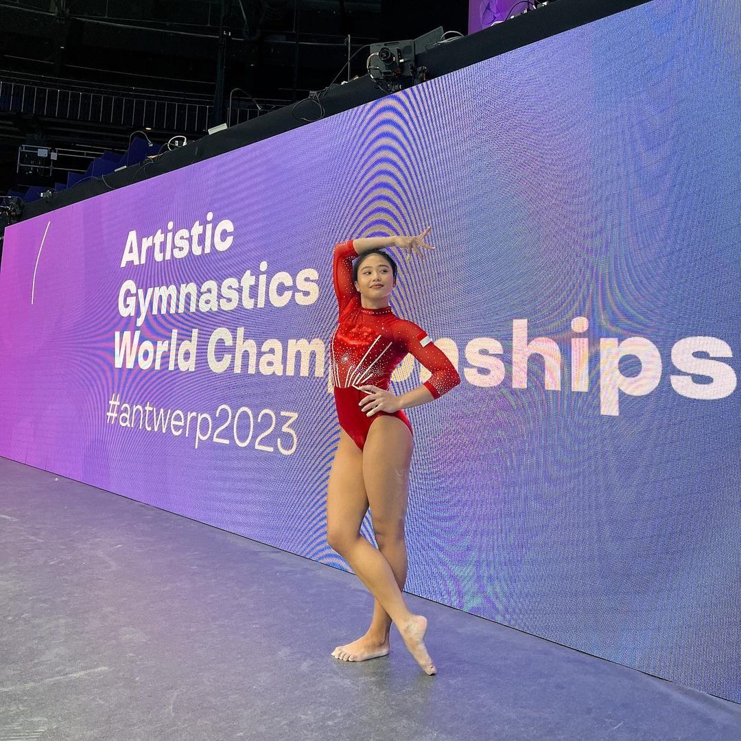 Mengenal Sosok Rifda Irfanaluthfi, Pesenam Indonesia Pertama yang Lolos ...