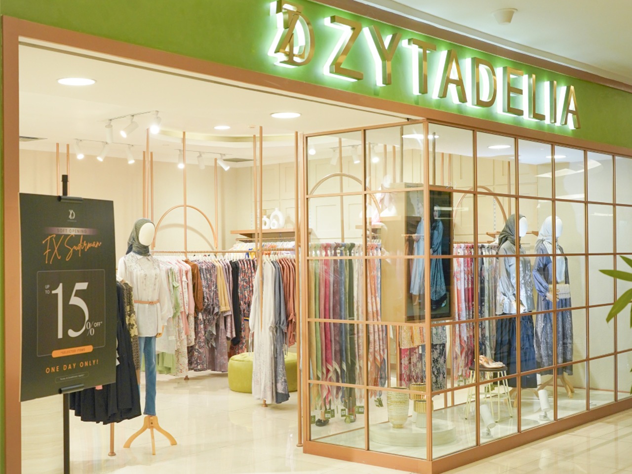 Buka Toko Offline ke-7, Brand Modest Fashion Lokal Zyta Delia Kini ...