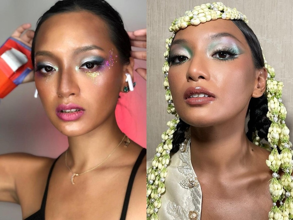 Ingin Bereksperimen dengan Makeup? Intip Riasan Asmara Abigail yang ...