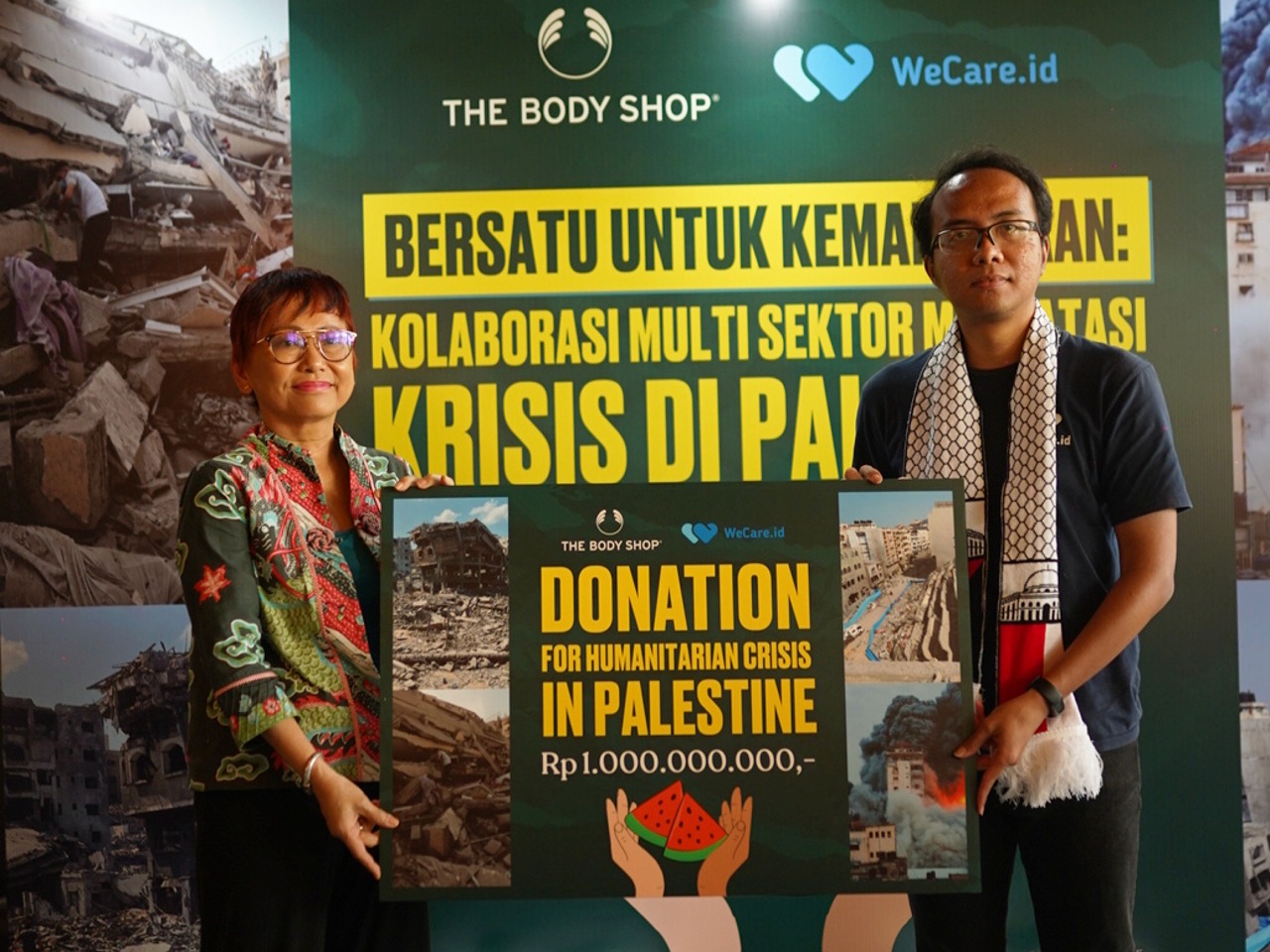 The Body Shop Indonesia Sumbangkan Rp1 Miliar ke Palestina untuk ...