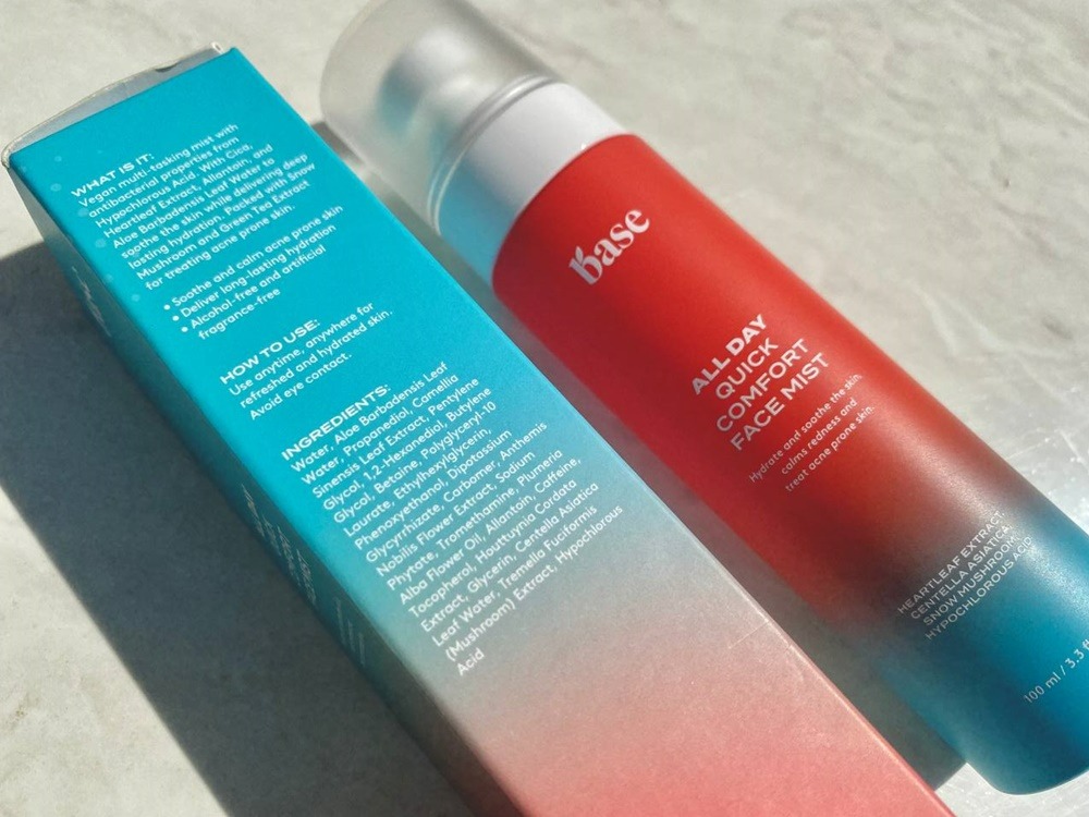 Review: BASE All Day Quick Comfort Face Mist yang Tidak Meninggalkan ...