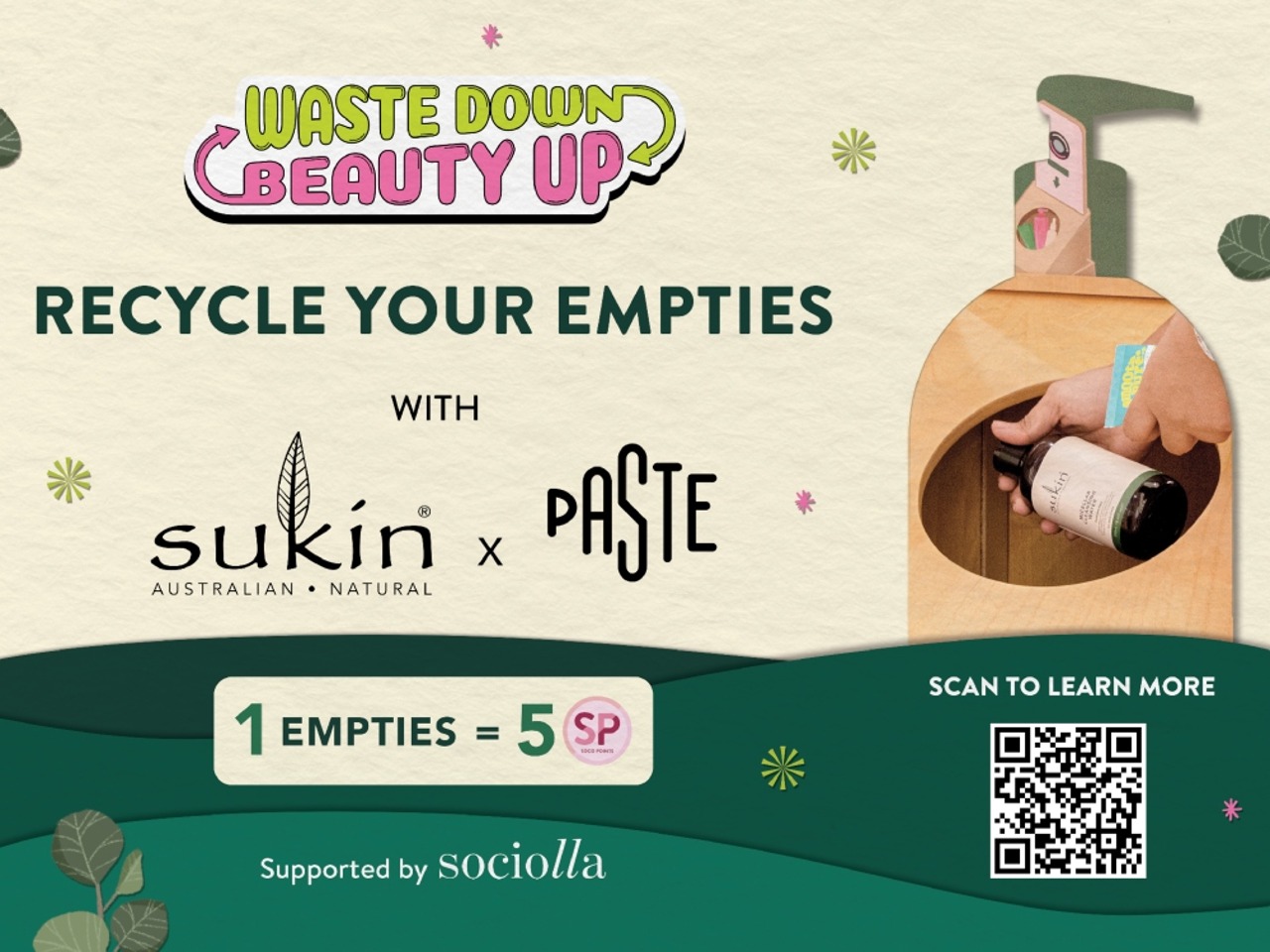 Sambut Hari Bumi Sedunia, Sukin Menggaet Paste Laboratory untuk ...