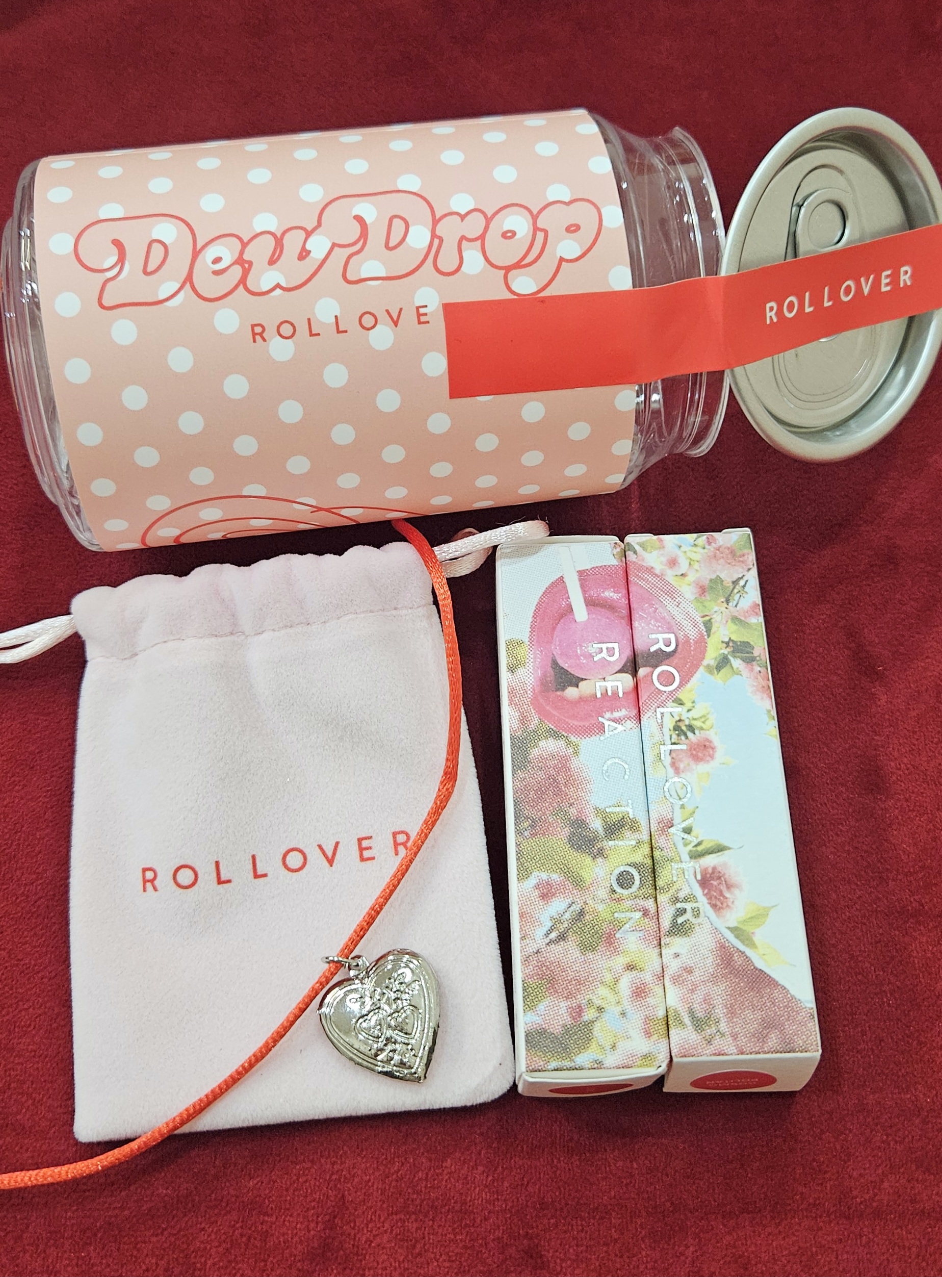 Rollover Reaction FOREVER JUICY Dewdrop! Lip and Cheek Tint Bundle ...
