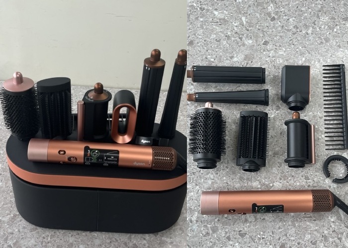 Review: Dyson AirWrap Amber Silk Multi Styler and Dyer, Styling Rambut ...