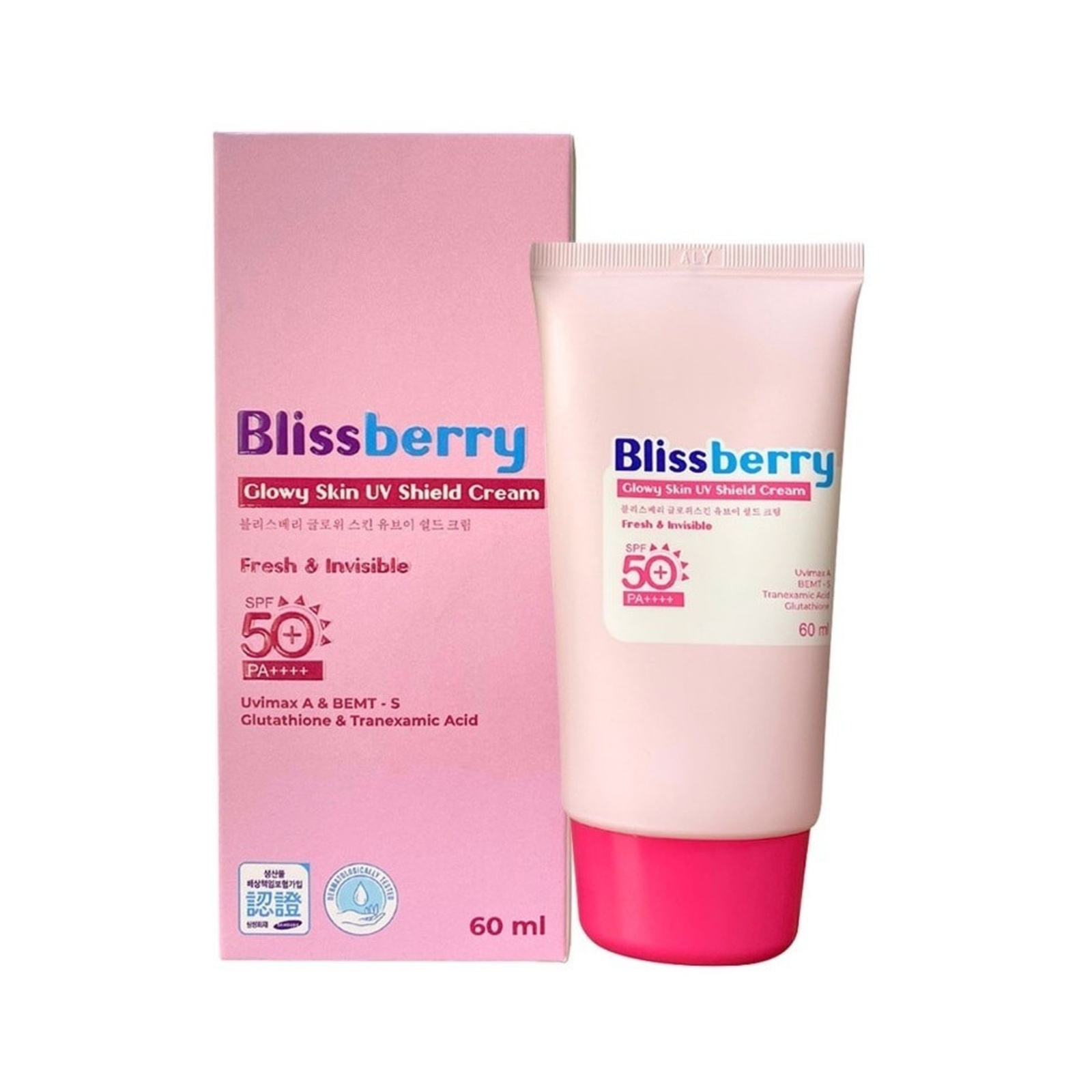 Kem Chống Nắng Cho Da Hỗn Hợp Thiên Dầu Và Khô Blissberry Glowy Skin Uv ...