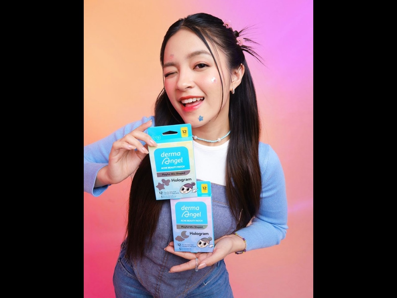 Solusi Jerawat ala Gen-Z, Derma Angel Perkenalkan Acne Patch Hologram ...