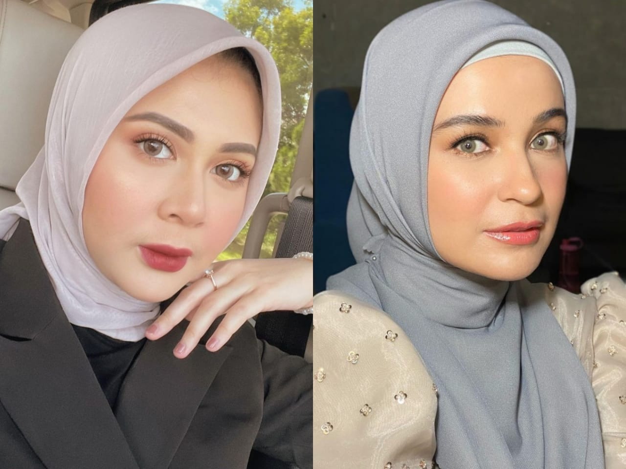 Tampil Fresh di Hari Raya, Ini Inspirasi Makeup Selebritas Berhijab ...