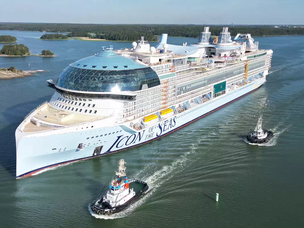 Kapal Pesiar 'Icons of The Seas' Segera Berlayar Tahun 2024, Tertarik ...