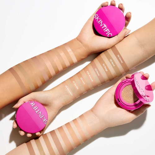 Review: SKINTIFIC Pink Cover Glow Perfect Cushion, Overrated atau ...