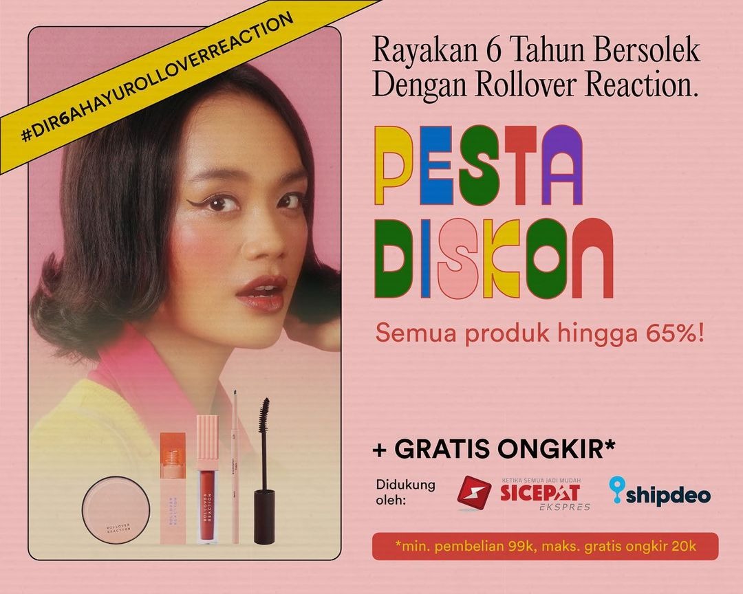 5 Langkah Mudah Kreasikan Clean Makeup Look dengan Produk Rollover ...