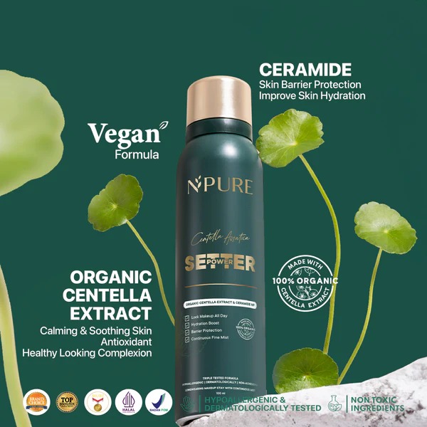 Review: NPURE Power Setter, Semprotan Halus dan Enggak Bikin Makeup ...