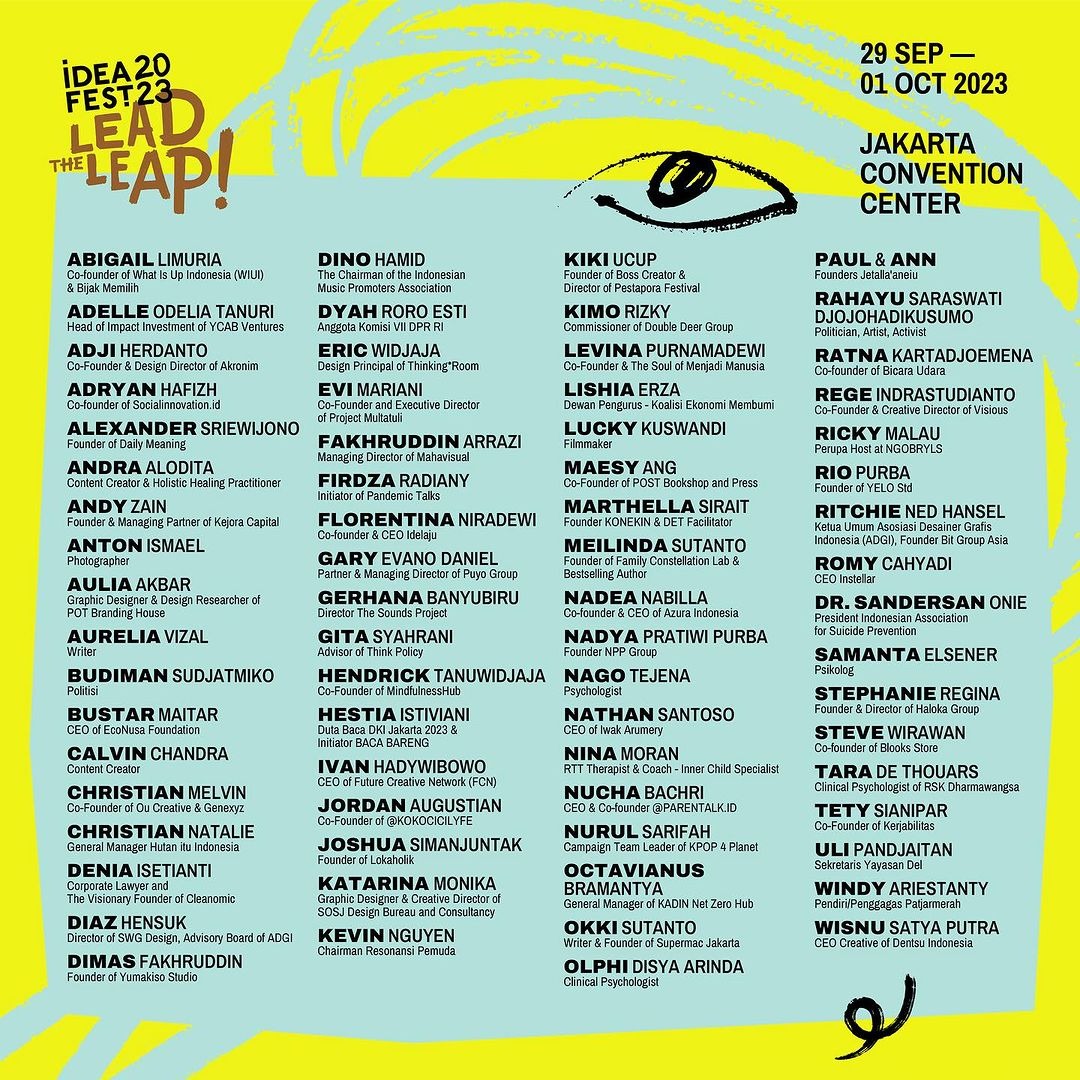 Memasuki Tahun ke-12, IdeaFest 2023 Kembali dengan Tema 'Lead the Leap ...