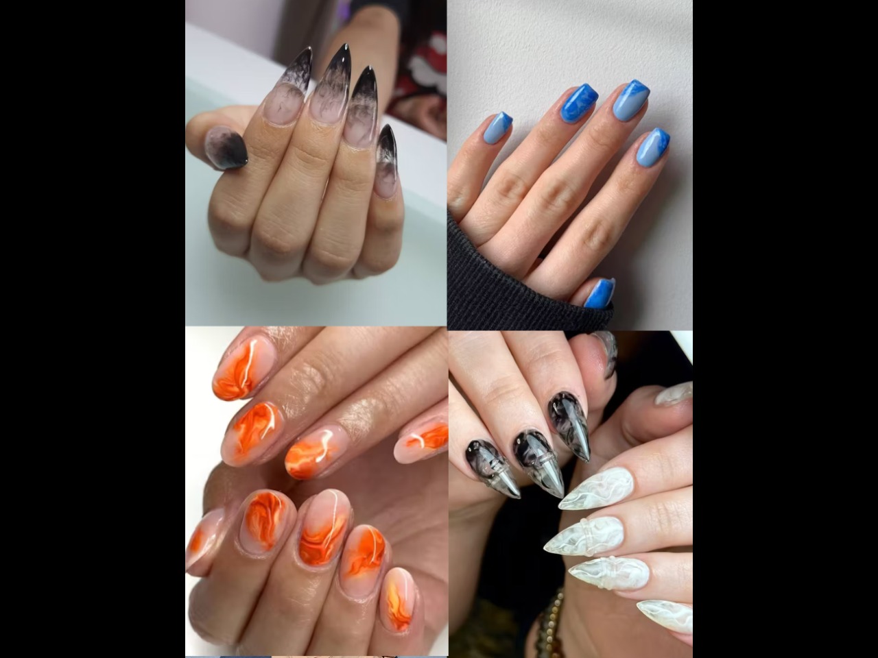 10 Inspirasi Smoke Nail Art untuk Halloween yang Lebih Magical ...