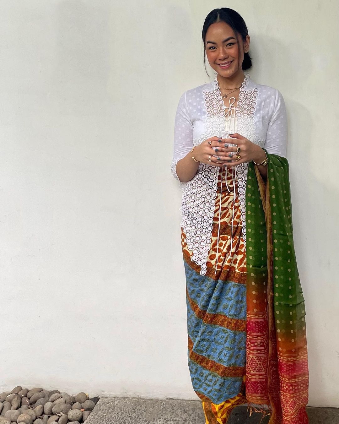 Kasual Maupun Klasik, Intip Mix & Match Kebaya ala Rania Maheswari Yamin yang Menginspirasi, Yuk ...