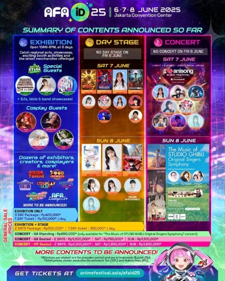 Catat! ini 13 Event Konser hingga Fan Meeting di Bulan Juni 2025 ...