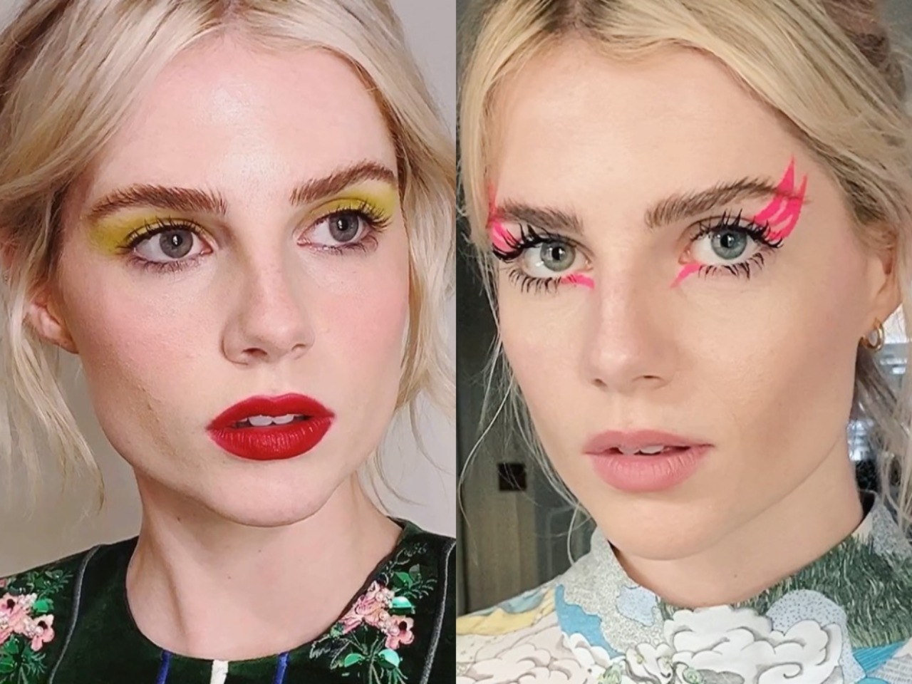 Tampil Beda dan Unik dengan Inspirasi Makeup Mata Lucy Boynton oleh ...