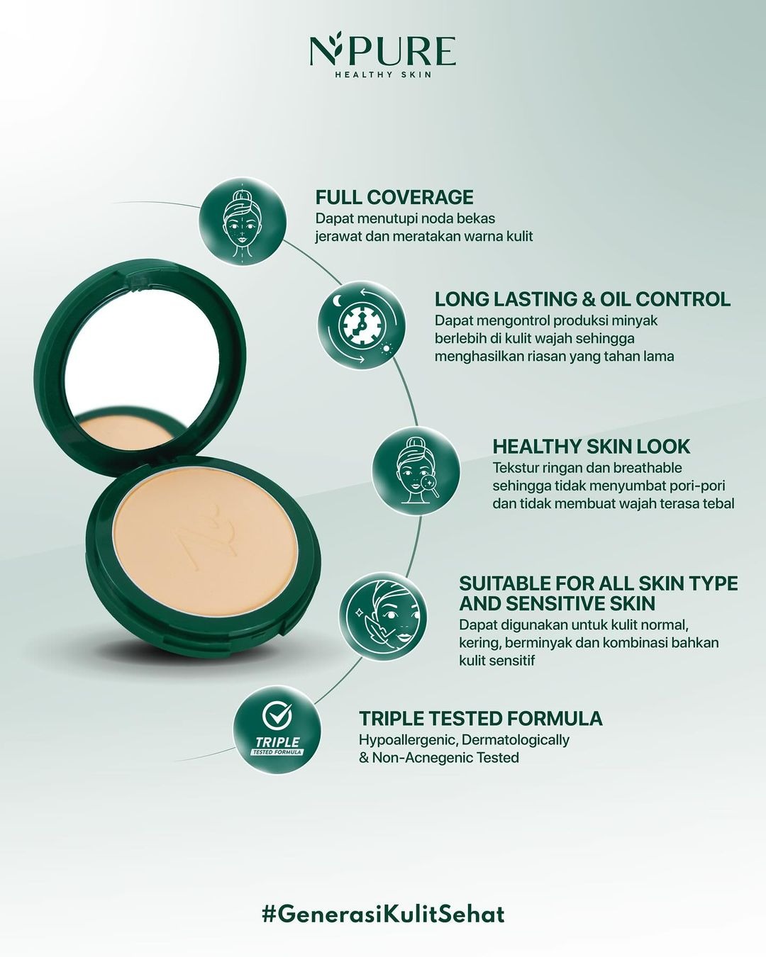 Review: NPURE Centella Asiatica Power Powder, Bagaimana Performanya di ...