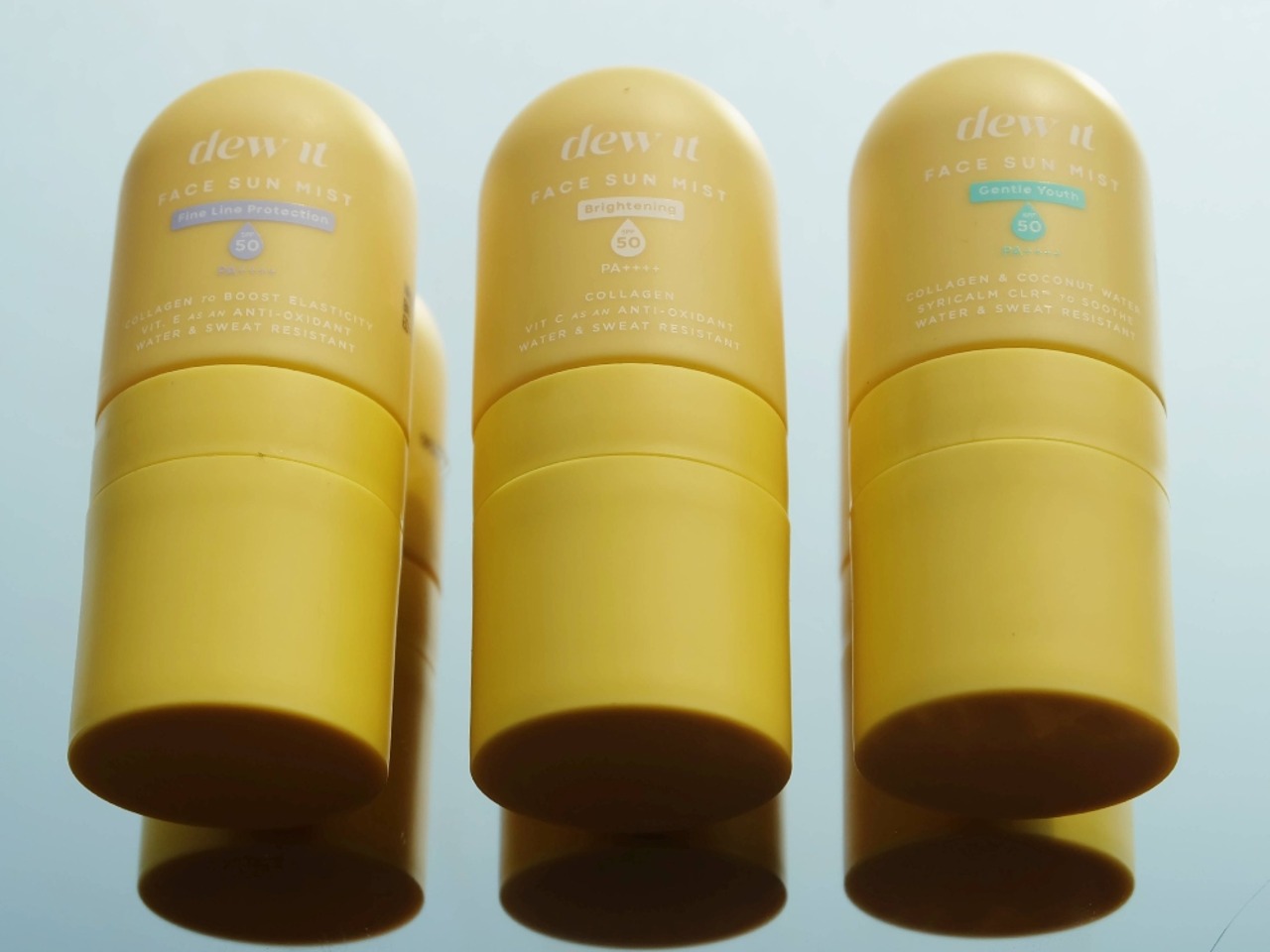 Review: Dew It Face Sun Mist Brightening, Fine Line Protection ...