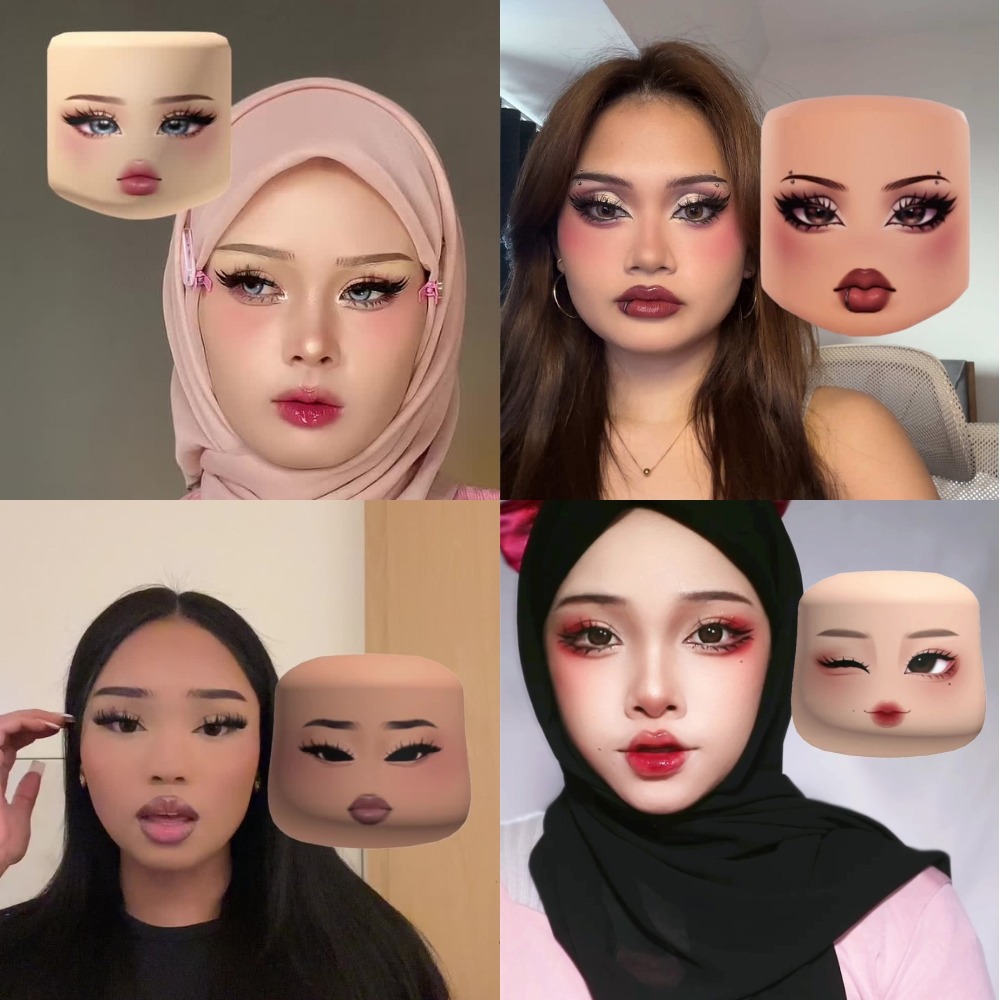 Tren Roblox Makeup yang Viral di TikTok, Tertarik Coba? - Beauty Journal