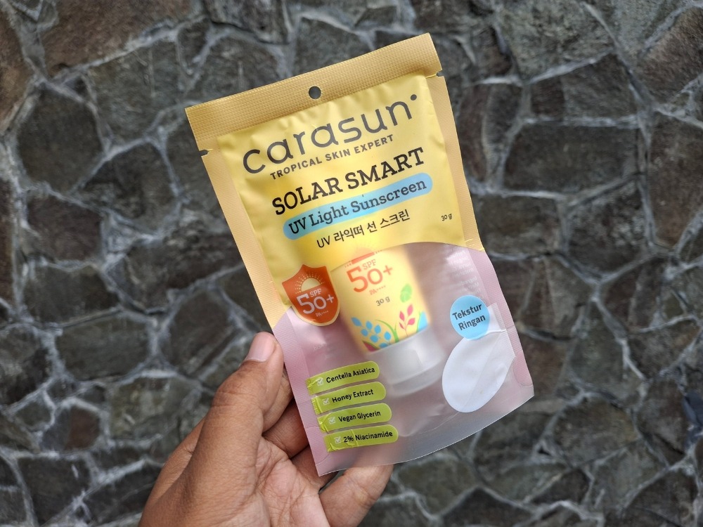 Review: Carasun Solar Smart UV Light Sunscreen, Nyaman Dipakai Setiap ...