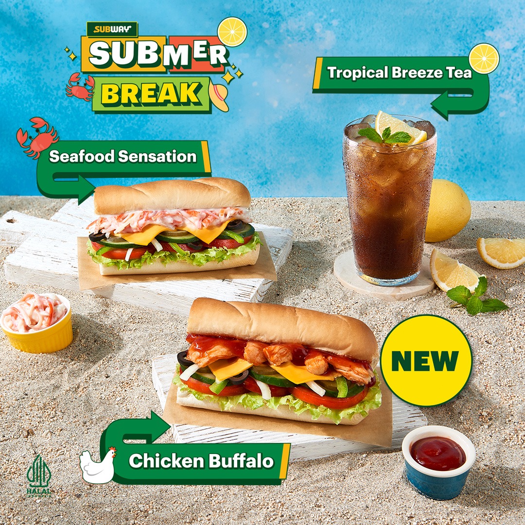 Ada Menu Seafood hingga Minuman Segar, Subway Rilis Menu Baru Bertajuk ...