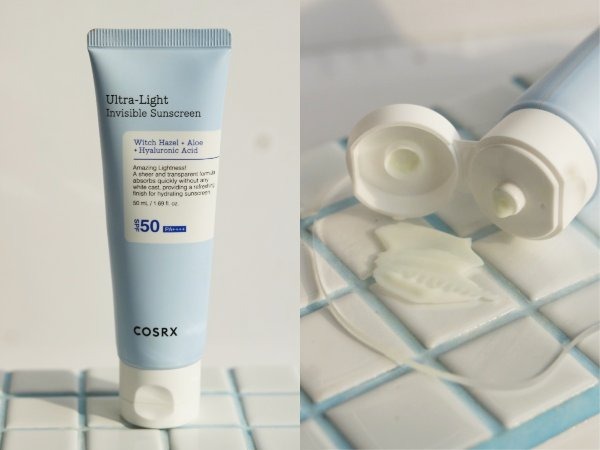 Sunscreen Battle: Duo Chemical Sunscreen dari COSRX vs From This Island ...