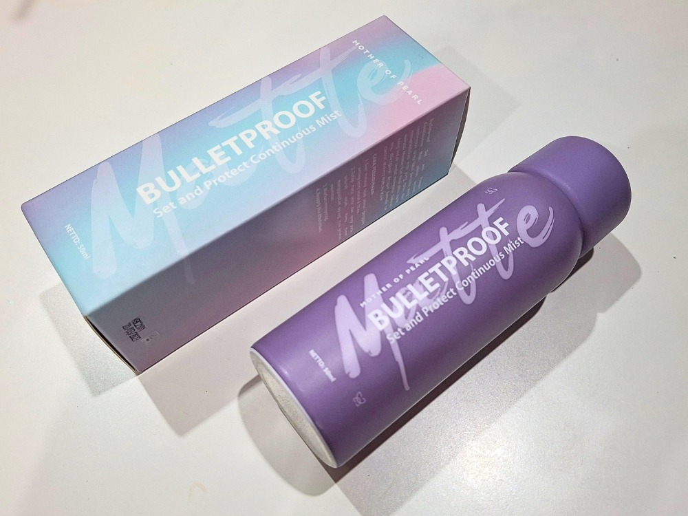Review: MOP Beauty Bulletproof Set and Protect Continuous Mist Matte ...