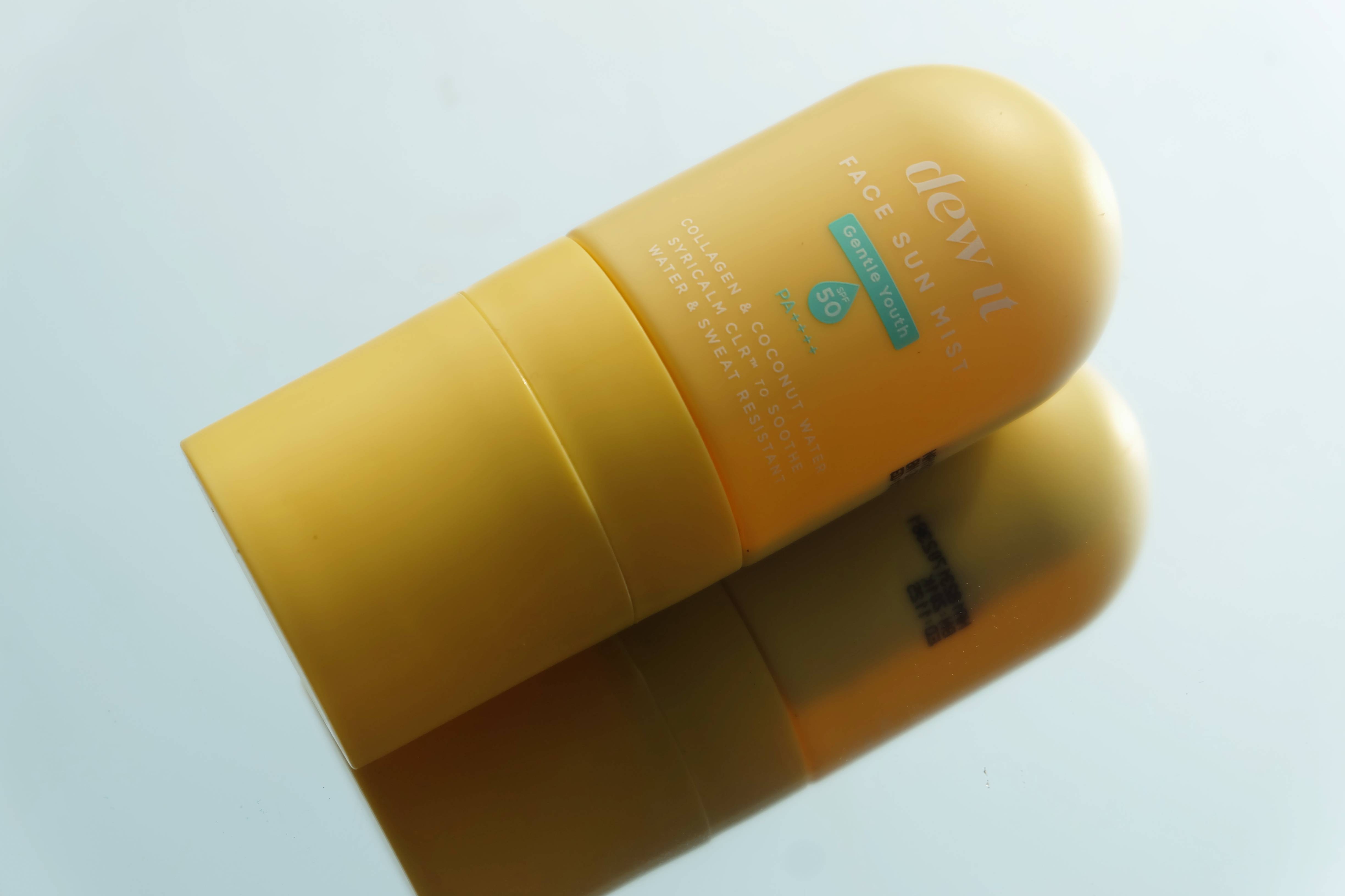 Review: Dew It Face Sun Mist Brightening, Fine Line Protection ...