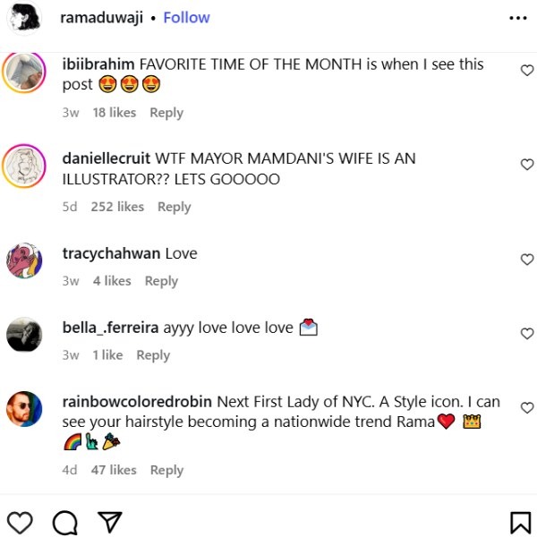 Fakta Menarik Rama Duwaji, Istri dari Calon Wali Kota New York, Zohran ...