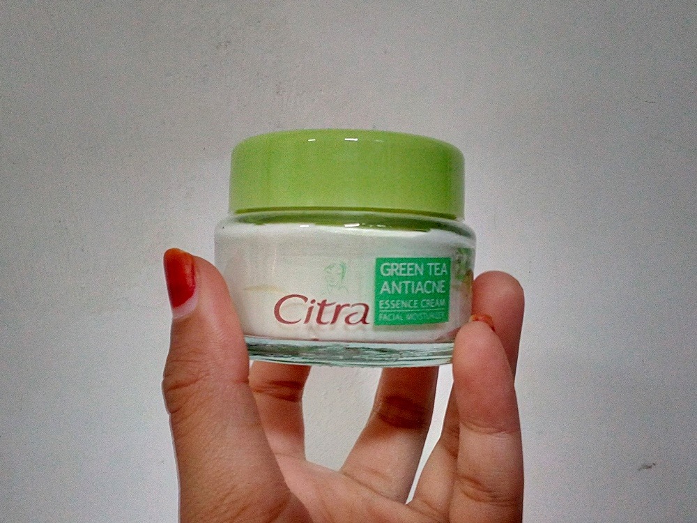 Review : Citra Green Tea Antiacne Essence Cream untuk Noda Hitam Bekas ...