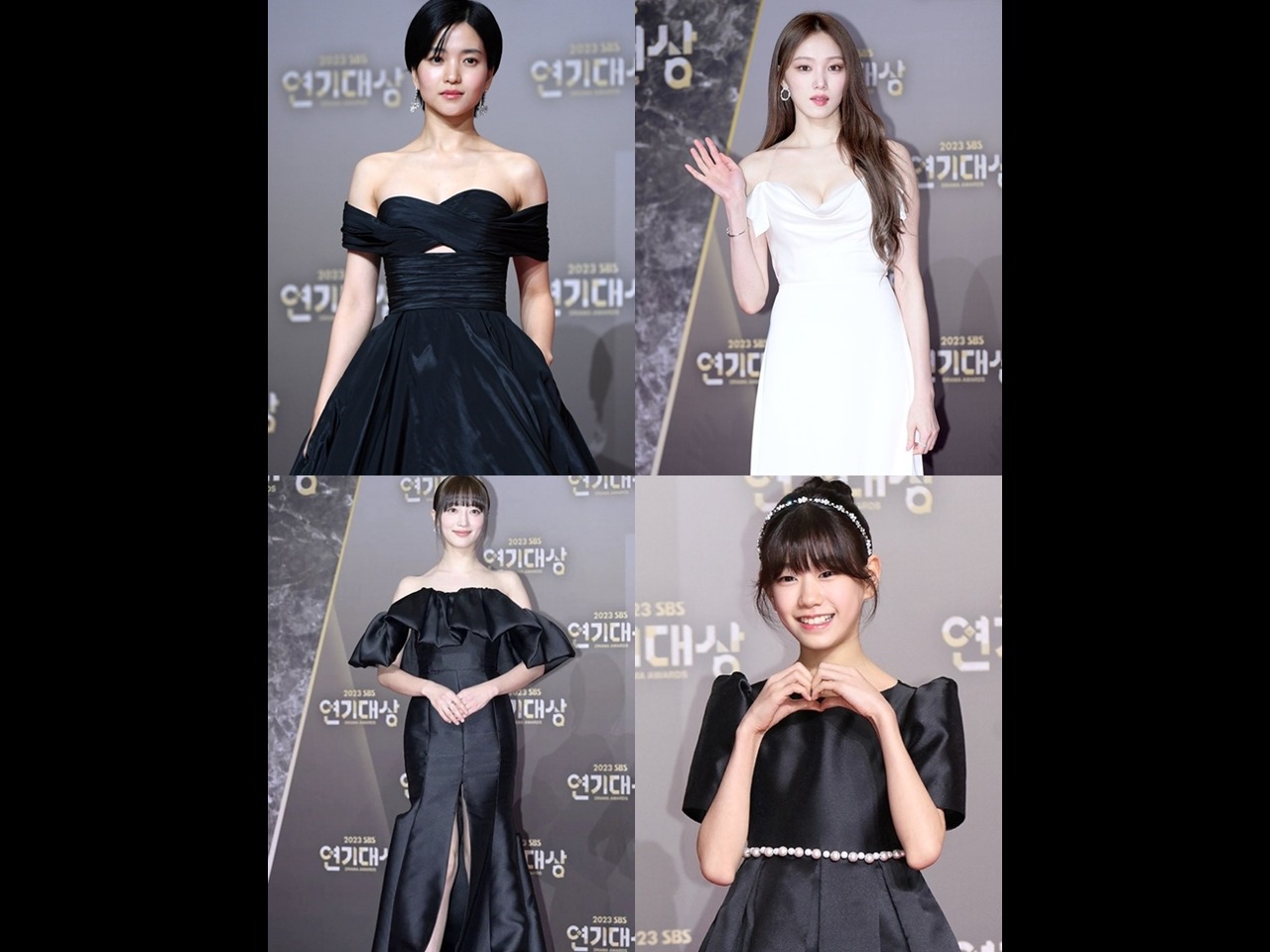 Kenakan Dresscode Hitam dan Putih, Begini Penampilan Seleb Korea di Red Carpet SBS Drama Awards ...