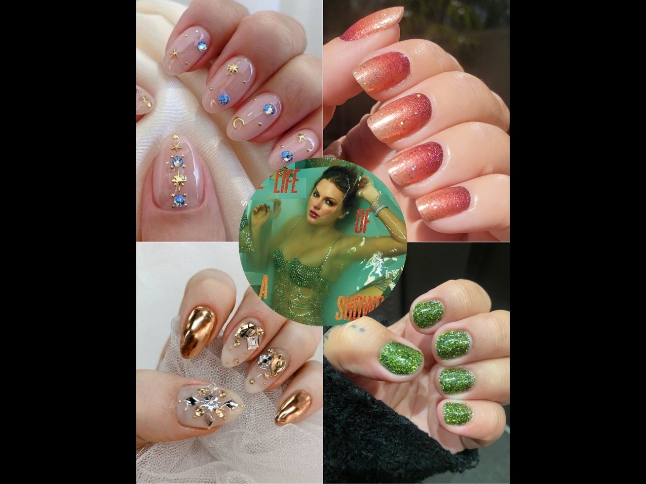 The Life of a Showgirl Nails, Tampilan Kuku yang Terinspirasi Album ...