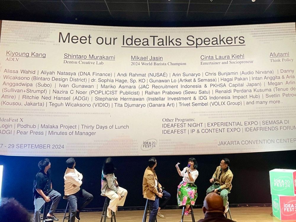 Ideafest 2024, Hadirkan Lebih dari 400 Pembicara untuk Dorong ...