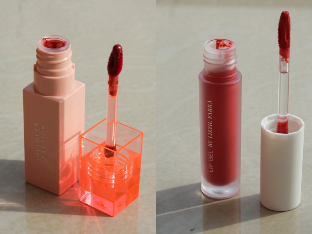 Makeup Battle: Rollover Reaction DEWDROP! Lip and Cheek Tint vs BLP Lip ...