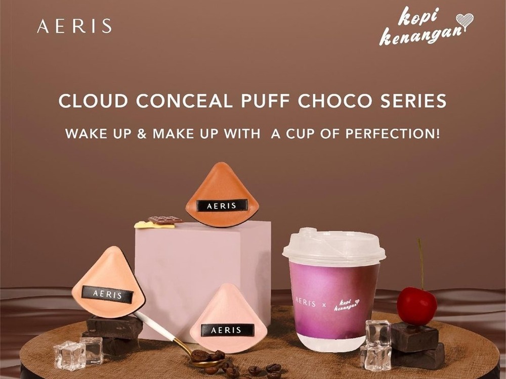 Review: Aeris Beauté Cloud Conceal Puff Choco Series, Aplikator ...
