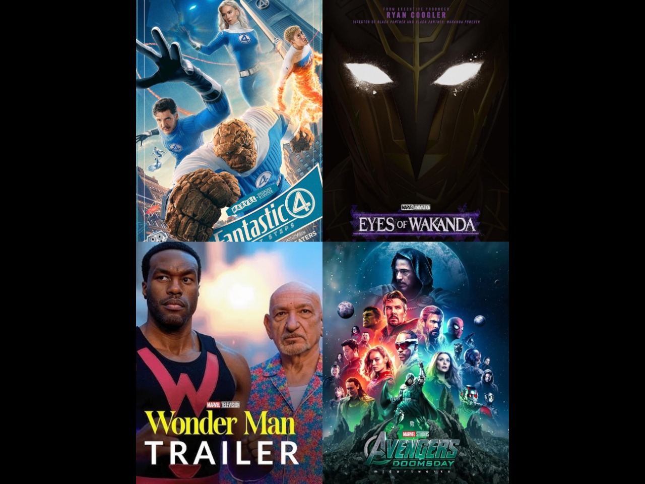 ‘The Fantastic Four’ Jadi Pembuka, ini Deretan Film dan Serial dalam ...