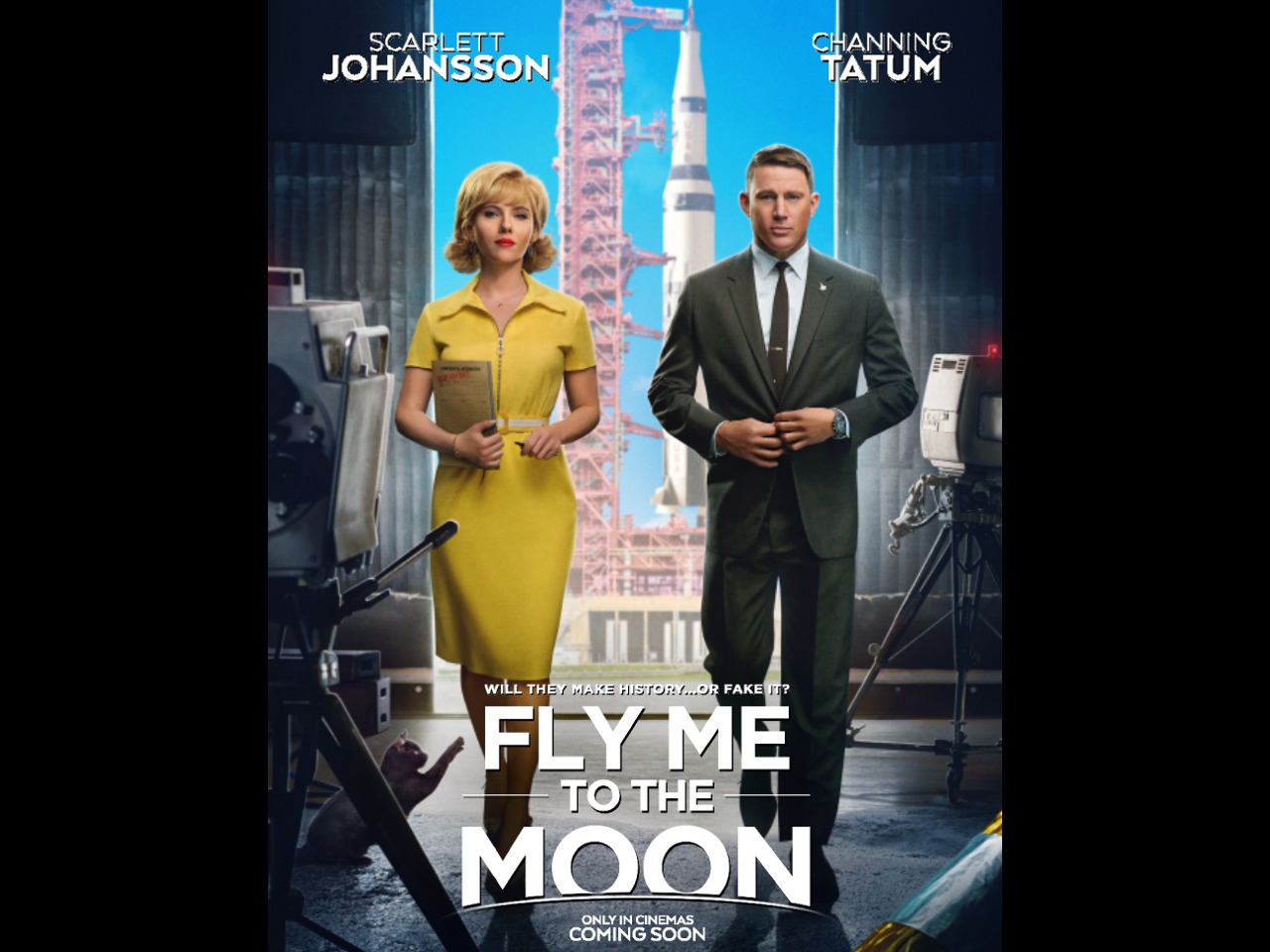 Review Film: Fly Me to the Moon, Strategi Menjual Bulan Demi Wujudkan ...