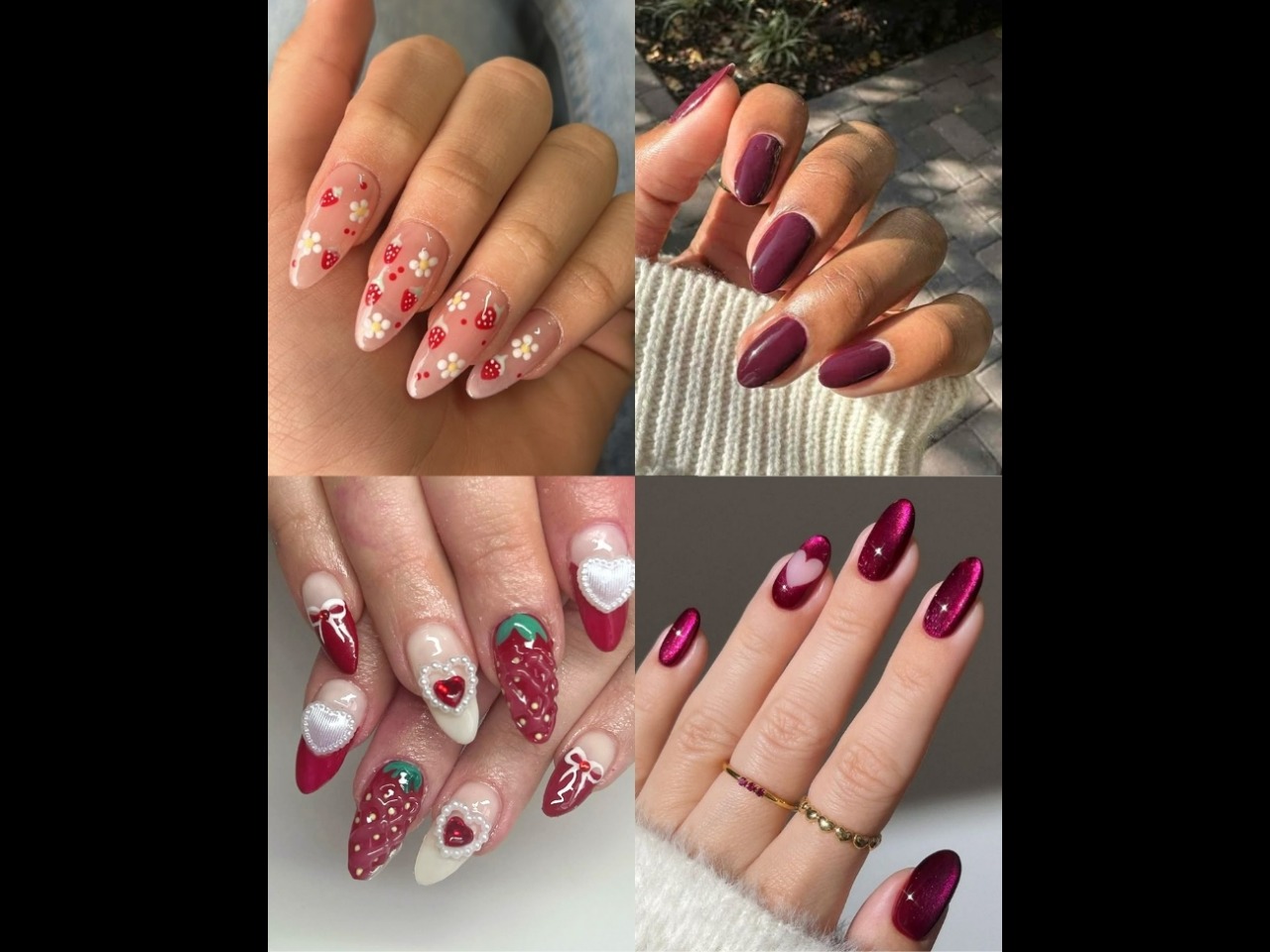 15 Inspirasi Berry Nails, Versatile untuk Desain Kuku Minimalis maupun ...