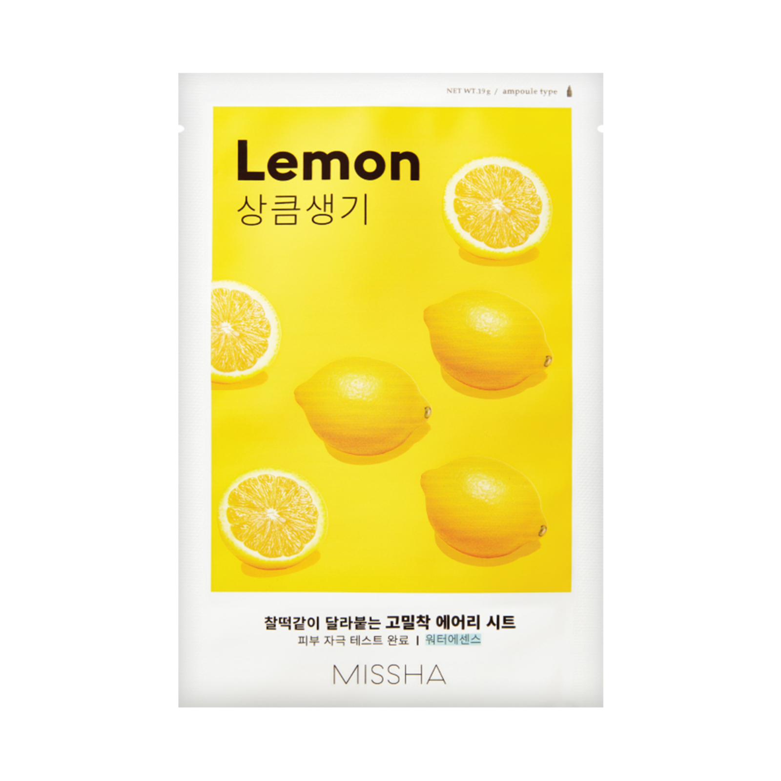 Jual Missha Sheet Mask Airy Fit Sheet Mask Lemon | Sociolla