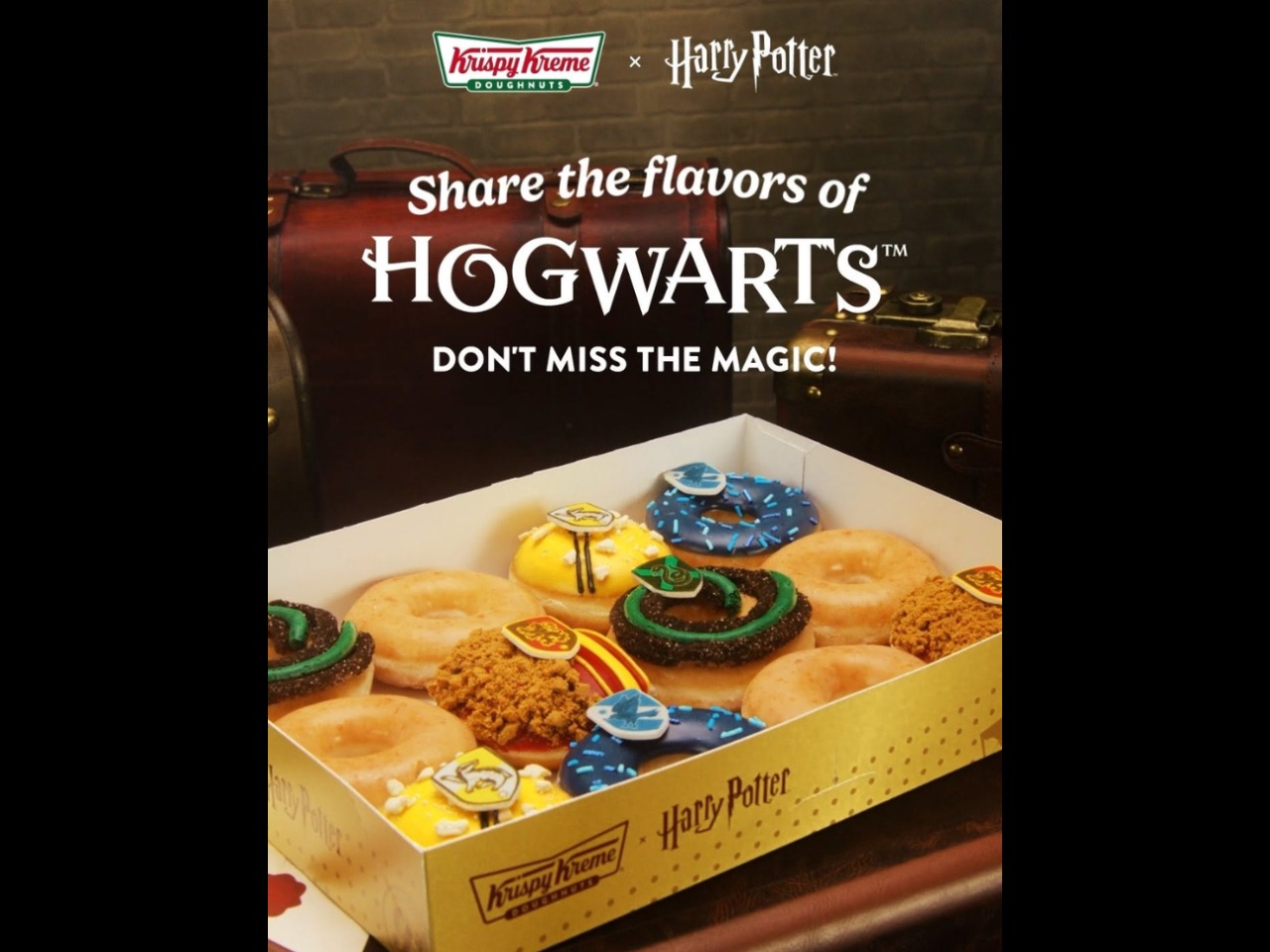 Si Paling Potterhead? Donat Krispy Kreme Edisi Houses of Hogwarts ini Jangan Diskip! - Beauty ...