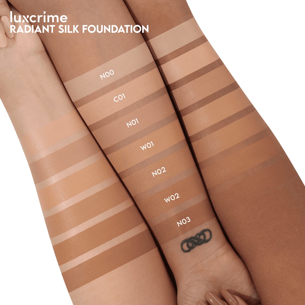 New! Luxcrime Rilis Radiant Silk Foundation dengan X-Fine Technology ...