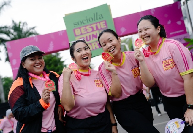 Yuk, Intip Keseruan Sociolla Bestie Run for the Earth yang Beri ...