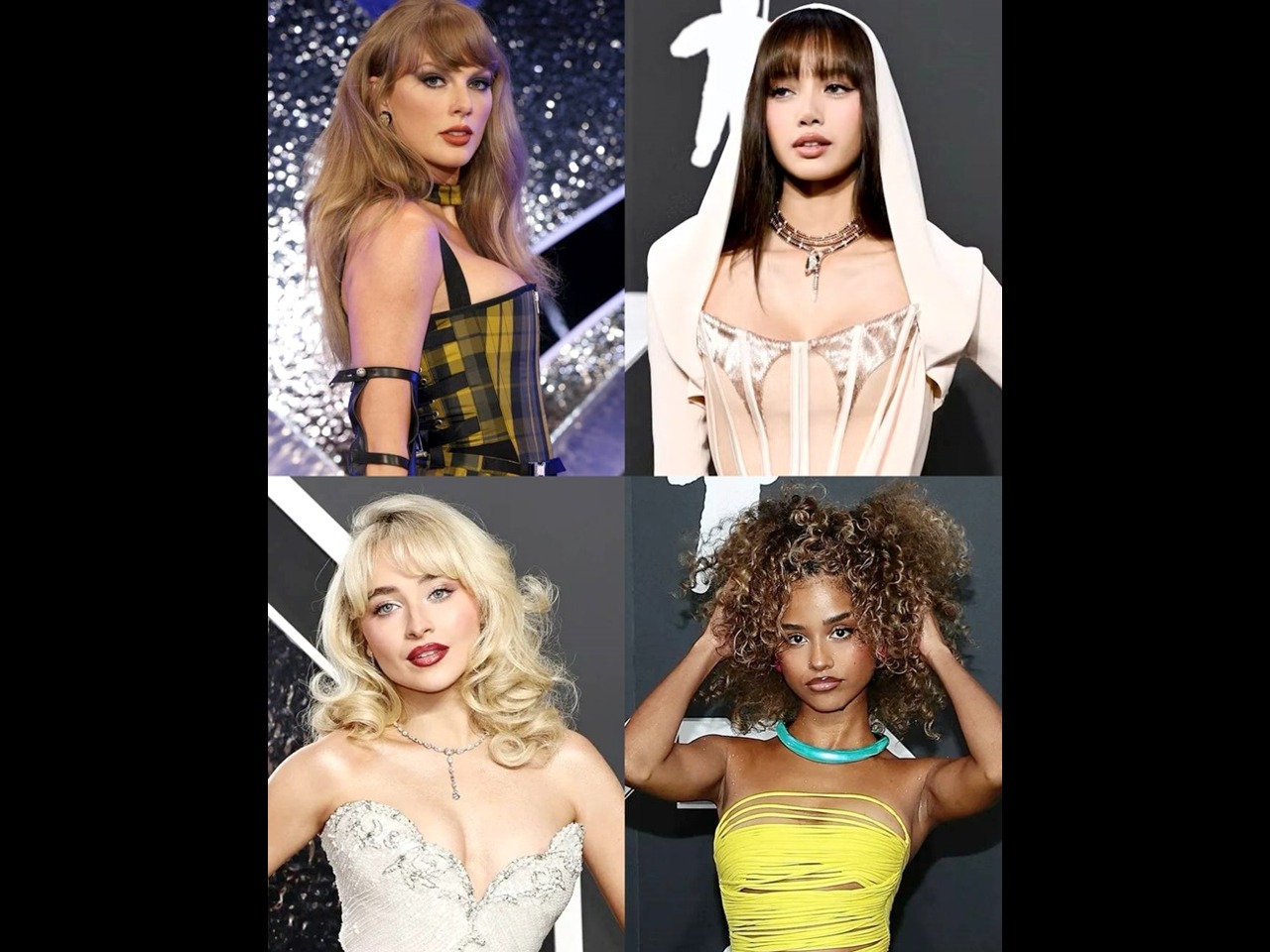 Ada Lisa BLACKPINK, Intip Makeup & Hair Look 10 Seleb di Red Carpet MTV Video Music Awards 2024 ...