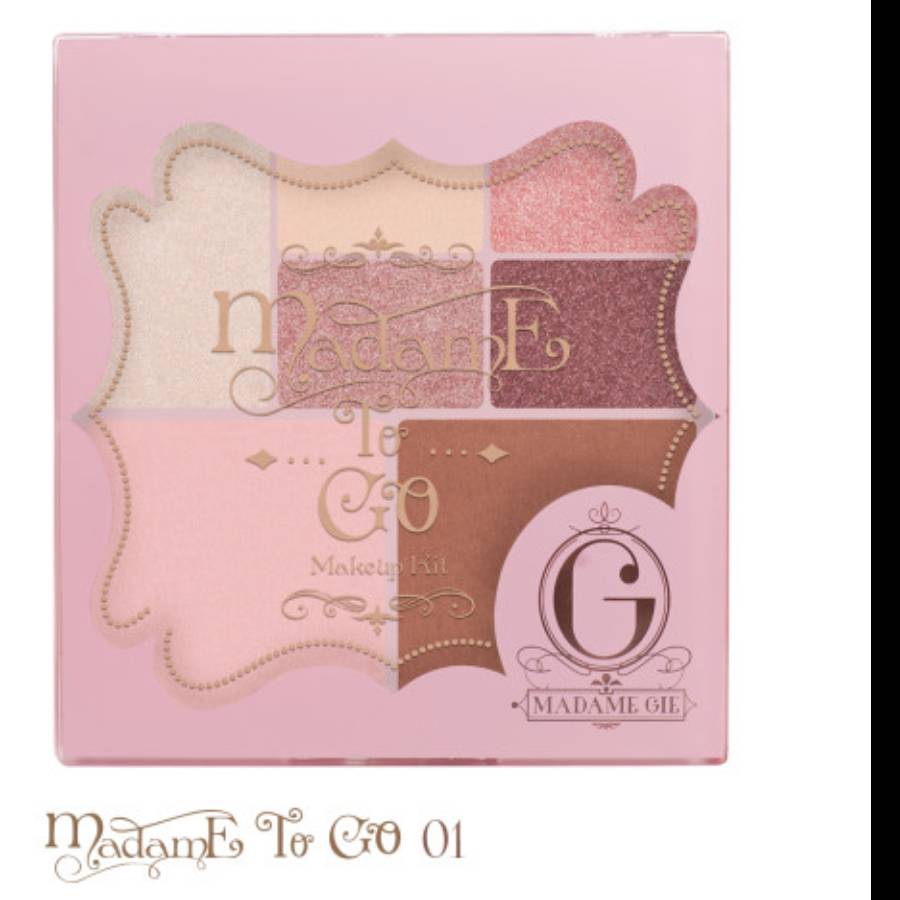 Madame Gie Madame Gie To Go Face Pallete - Review SOCO by Sociolla