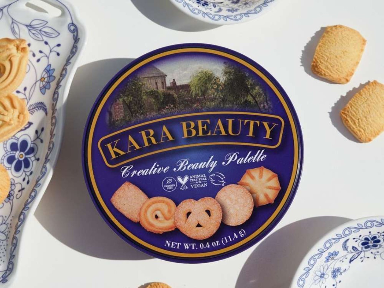 Unik! Kara Beauty Rilis Makeup Palette dalam Kemasan Kaleng Biskuit ...